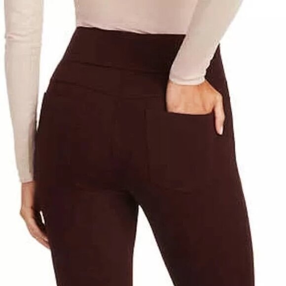 Matty M | Pants & Jumpsuits | Matty M Womens High Rise Ponte Slub ...